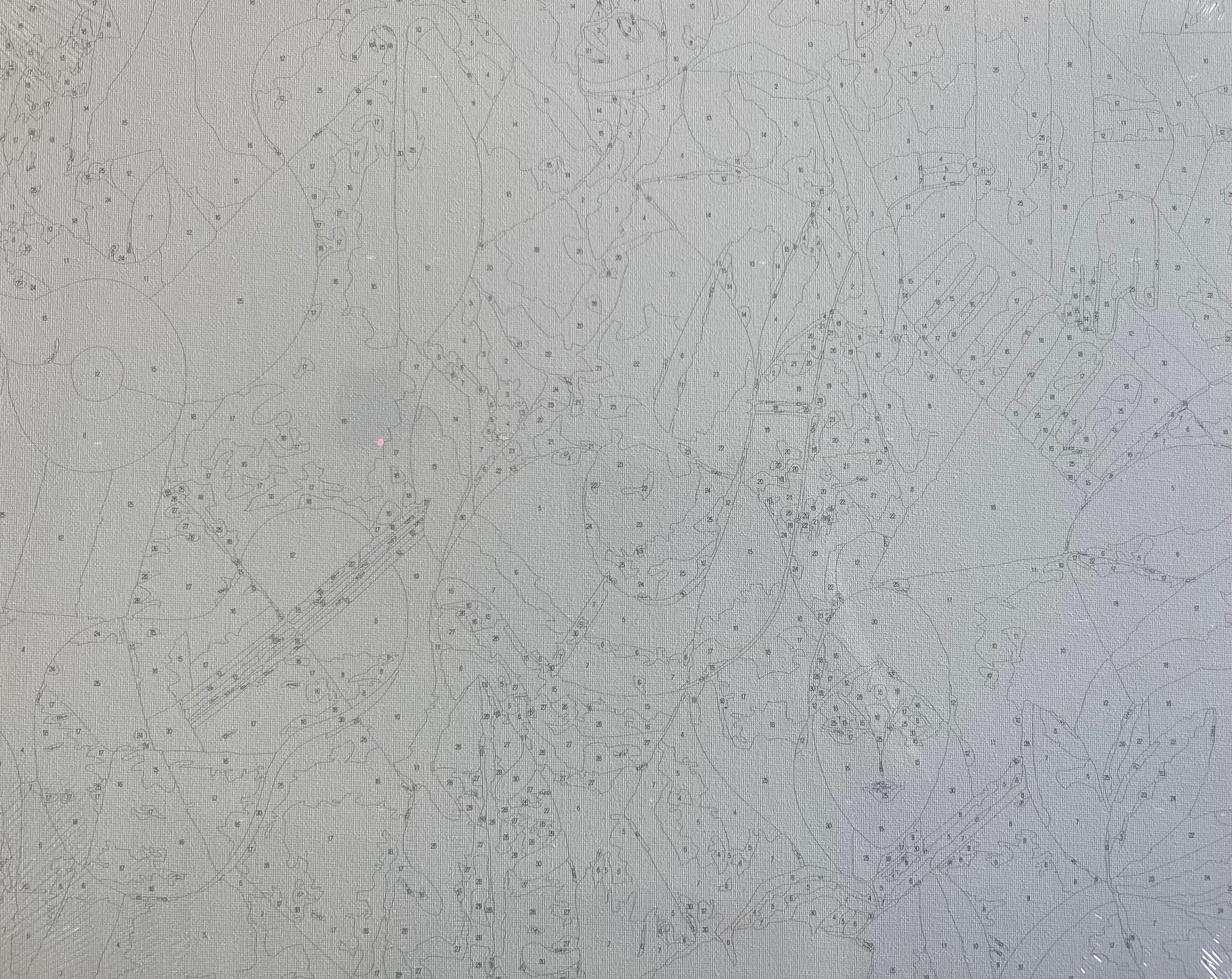 Cubist Figures – Paint by Numbers