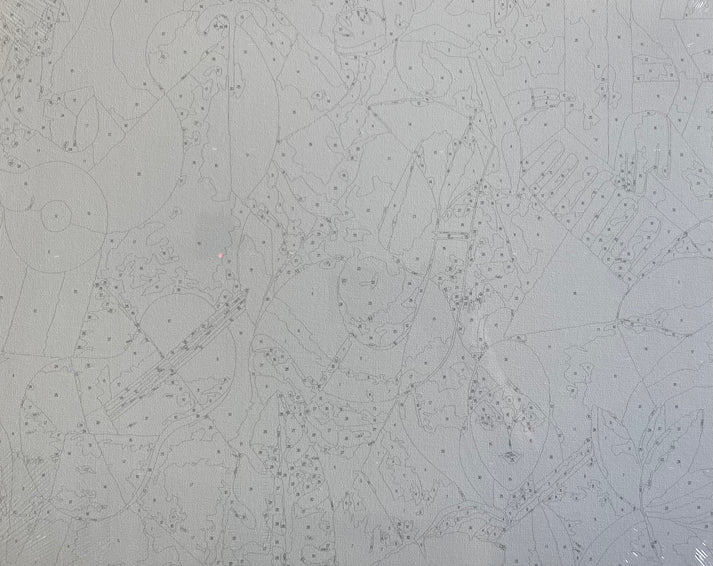 Cubist Figures – Paint by Numbers