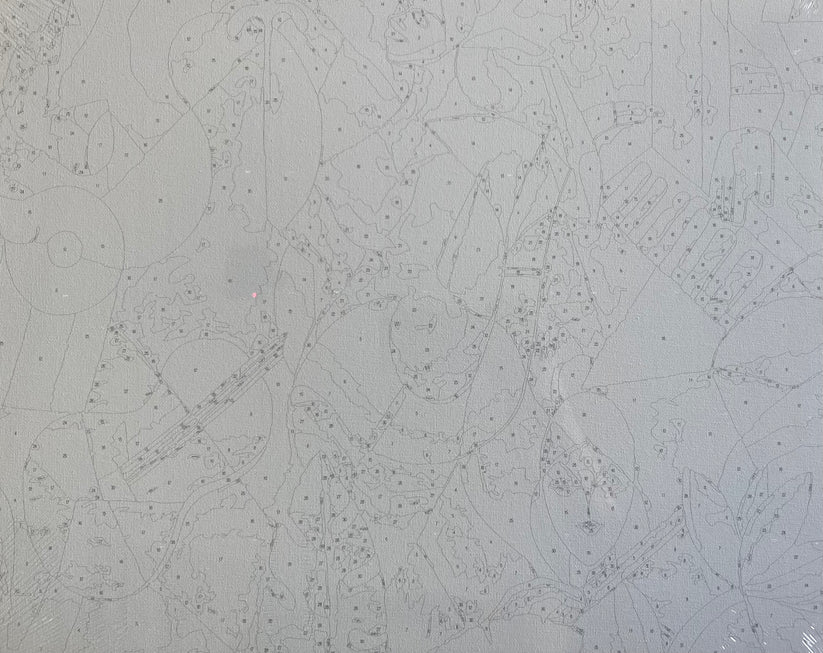 Cubist Figures – Paint by Numbers