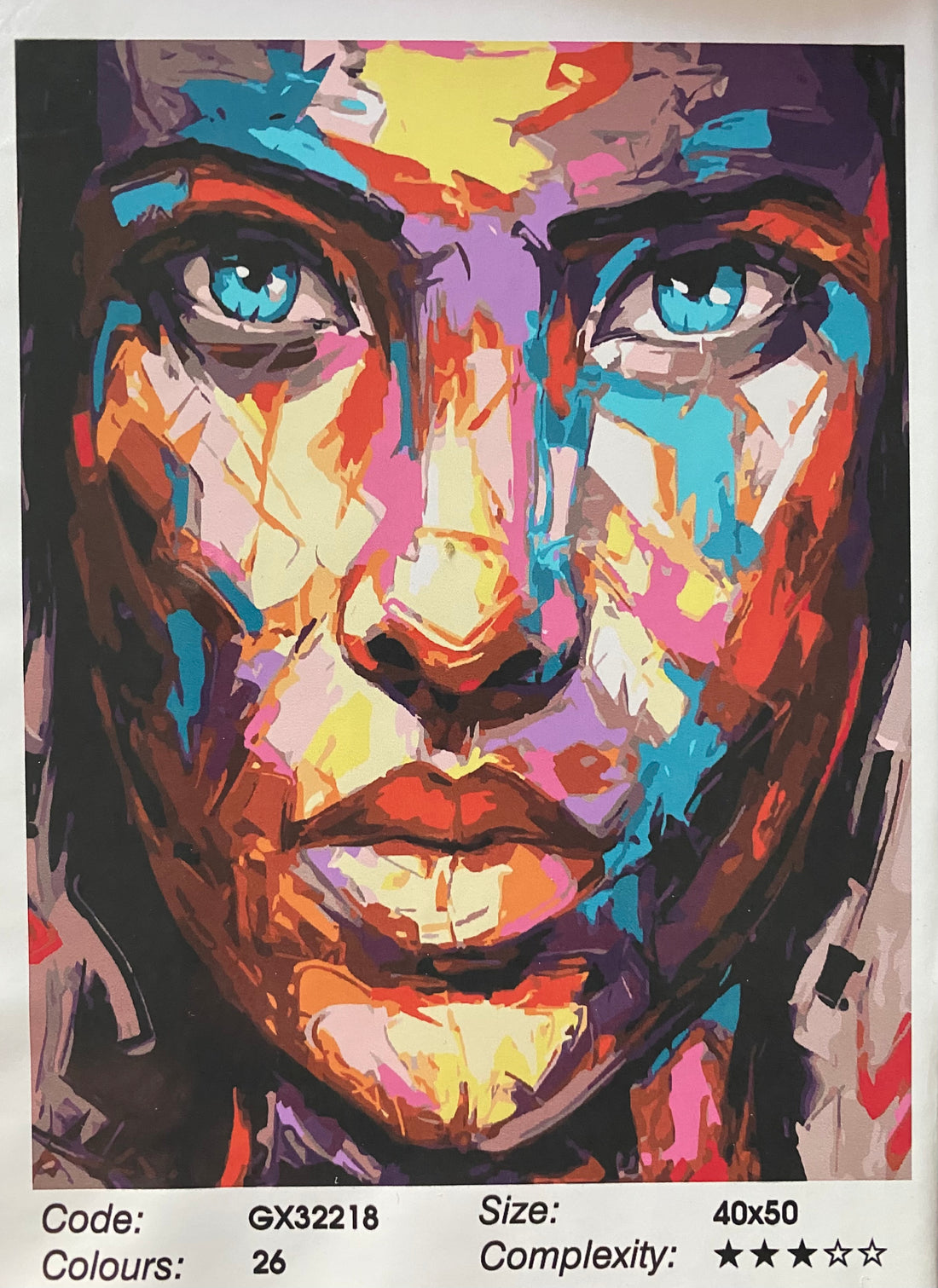 Face – Paint by Numbers