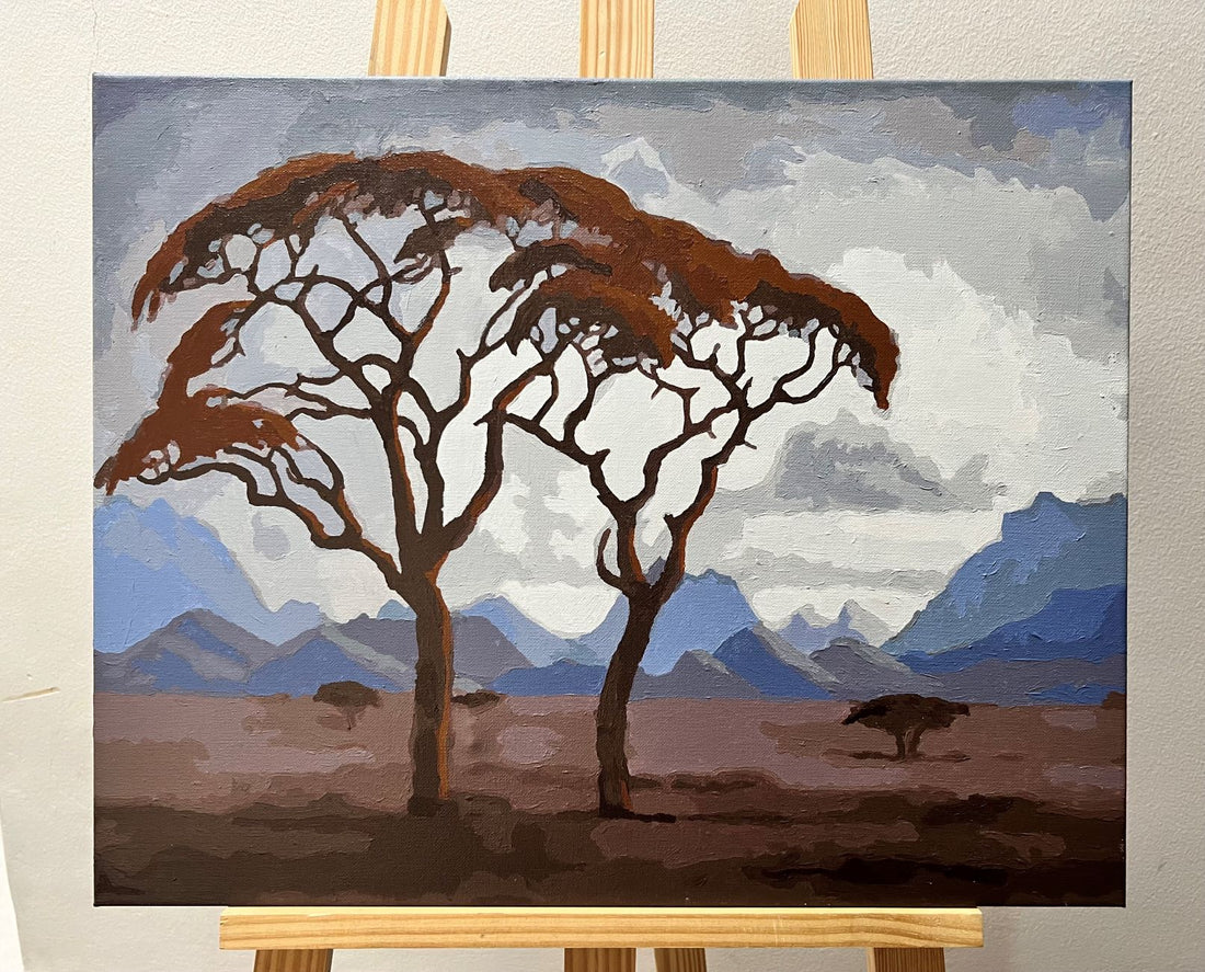 Pierneef Bushveld – Paint by Numbers
